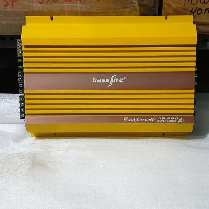 Jual power amplifier mobil 4channel 1500watts bassfire ab980 second ...