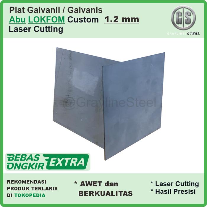 Jual Plat Galvanis Custom - 1.2 mm - Laser Cut - Jakarta Barat ...