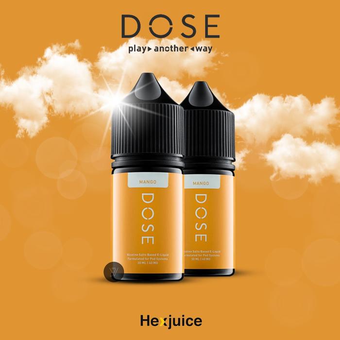 Jual Dose Mango Salt Nic 30ML by Hex Juice / Liquid Dose Salt Mango ...