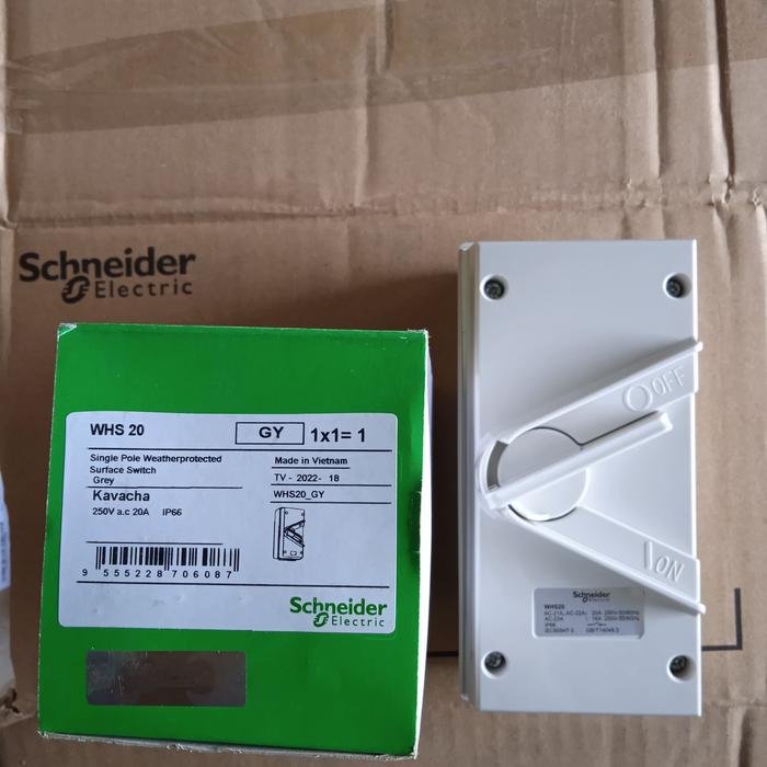 Jual Kavacha WHS20 Isolator Switch 1 Phase 20A Ip66 Schneider - Jakarta ...