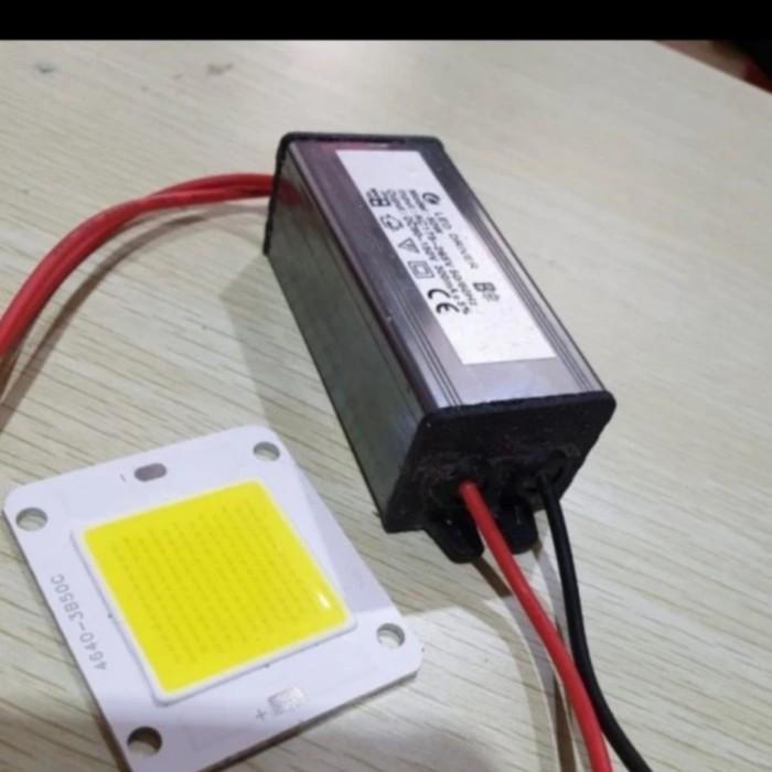 Jual komponen lampu jalan pju mata chip led 50watt 50 watt 12v 220v 12 ...