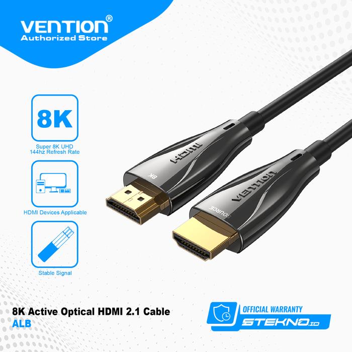 Promo Vention Kabel HDMI Optical 15M High Speed Active Premium - ALB 2. ...