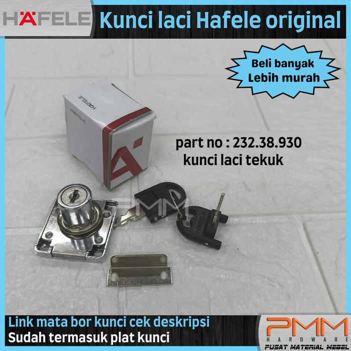 Jual kunci laci tekuk HAFELE | locking system cylinder lemari locker ...
