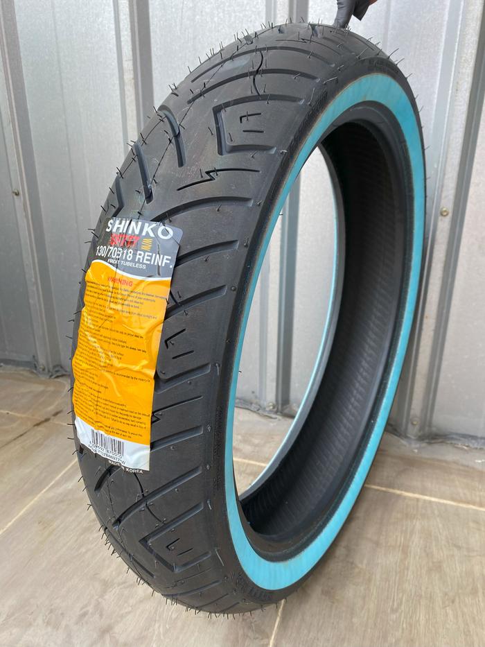 Jual BAN HARLEY SHINKO SR777 130/70 - R18 whitewall - Kota Bekasi - Budung Cycles | Tokopedia