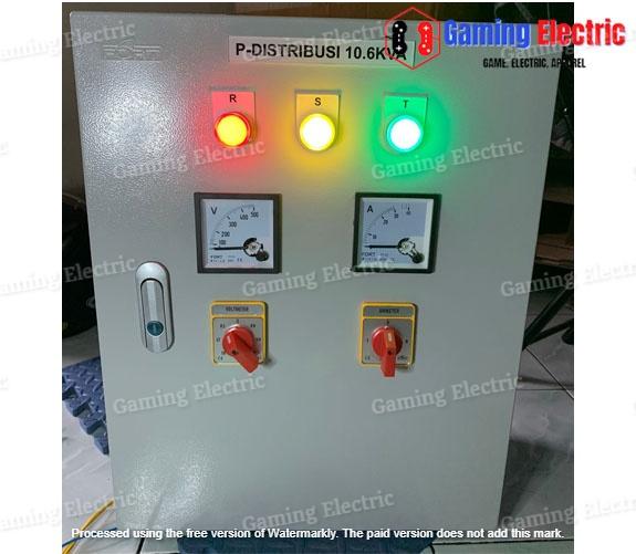 Jual Panel distribusi 3 phase daya 10.600VA/10.6Kva + Metering - Kab ...