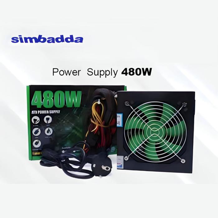 Jual Simbadda Power Supply 480W PSU 480 Watt - Garansi Resmi - Original ...