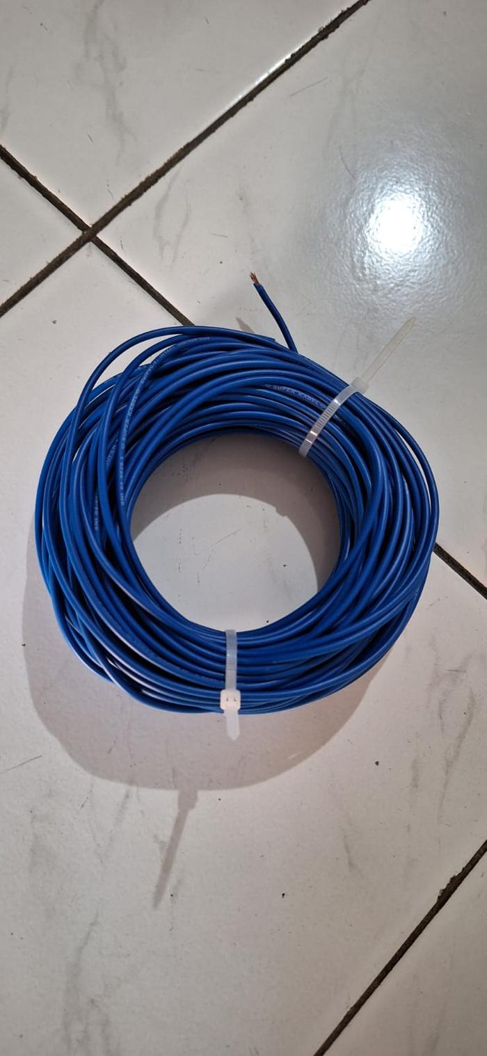 Jual Kabel Serabut Tunggal NYAF - 1x1.5 mm2 - Warna Biru - Jakarta Barat - El_Vamos | Tokopedia