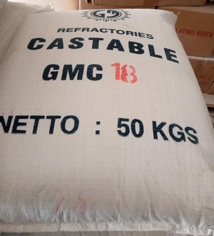 Promo SEMEN API CASTABLE GMC18, jual eceran per 1 kg (tahan 1800°c ...