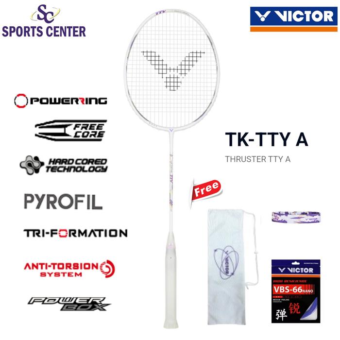 Promo TTY LIMITED Raket Badminton Victor Thruster TTY / TK-TTY A Cicil ...