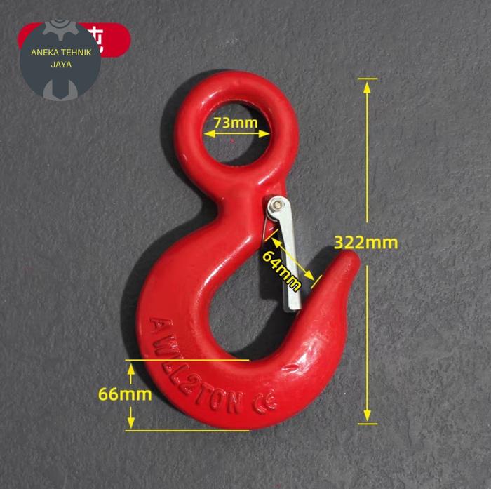 Jual Eye Hook Kapasitas 15 Ton / Cargo hook - Jakarta Utara - ATJ ...