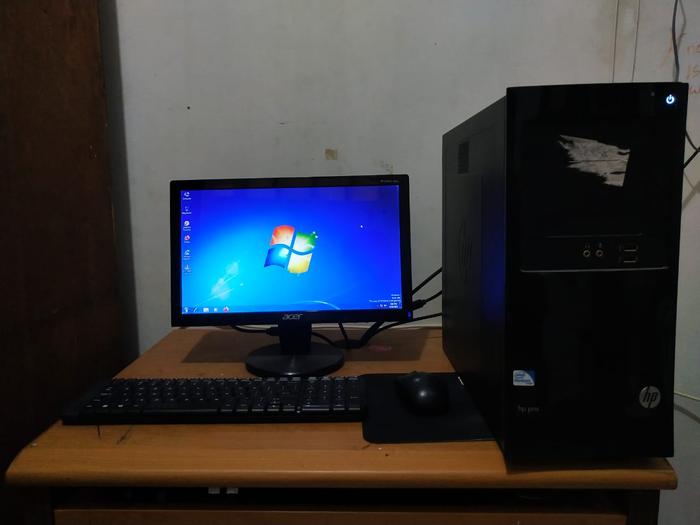 Jual FULLSET PC BUILD UP I3 2100 PC KERE HORE + MONITOR - Jakarta Pusat ...