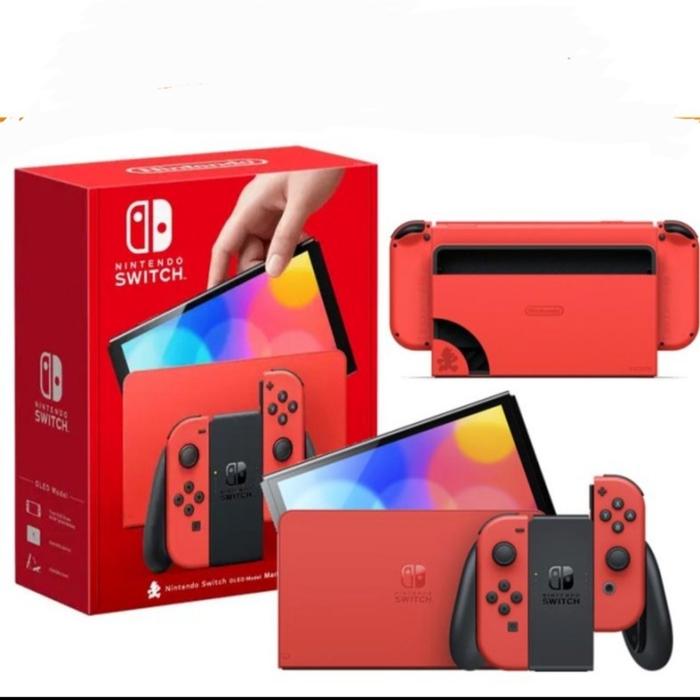 Jual Nintendo Switch OLED Edition Console Mario Red - Jakarta Utara ...