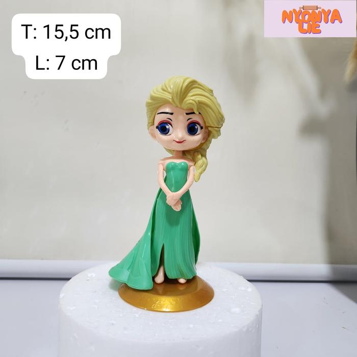 Promo CCF01 Cake Topper FROZEN 3D ELSA ANNA Figure Boneka Karakter ...