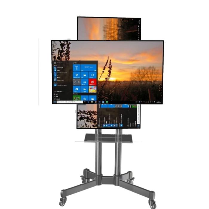 Promo Bracket standing tv Rotasi 90°Breket stand 70 65 60 55 40 32 inch ...