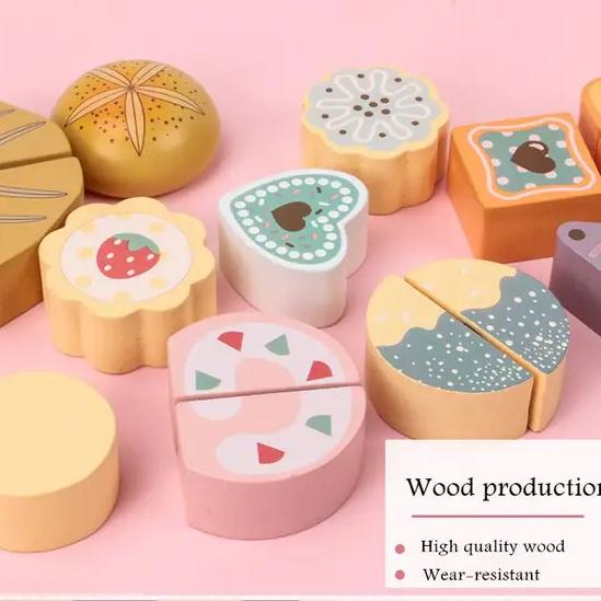 Jual Afternoon Tea Kabi Pretend Play Board/mainan Kasir Dan Potong Roti ...