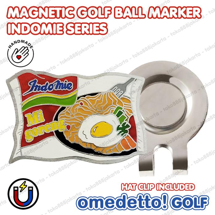 Jual INDOMIE MAGNETIC GOLF BALL MARKER WITH MAGNET HAT CLIP - Jakarta ...
