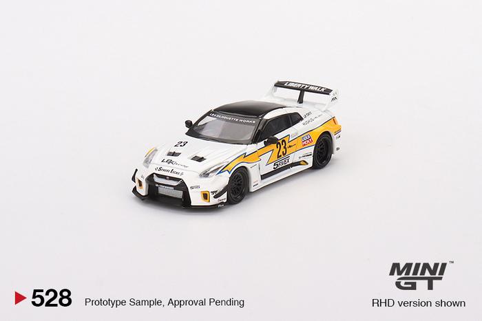 Jual MINI GT 528 NISSAN LB-Silhouette WORKS GT 35GT-RR Ver.1 LB Racing ...