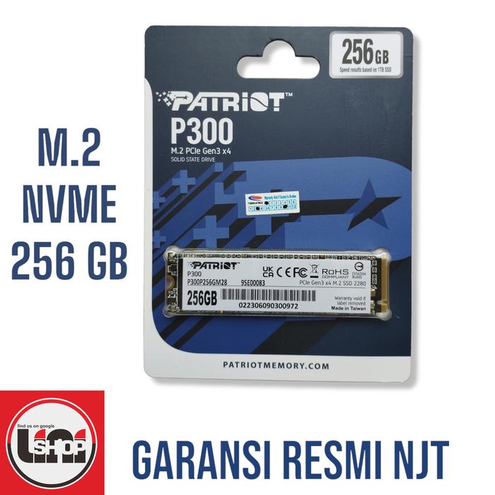 Jual SSD PATRIOT P300 M.2 NVME ORIGINAL - 256GB 256 Gb - Kab. Sleman - Lini Shop Yogyakarta ...