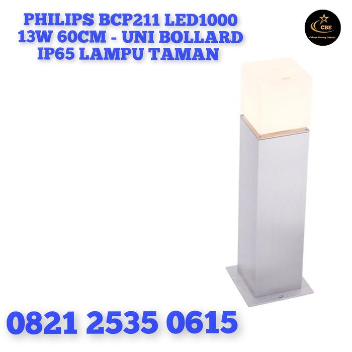 Jual PHILIPS BCP211 LED1000 13W 60CM - UNI BOLLARD IP65 LAMPU TAMAN ...