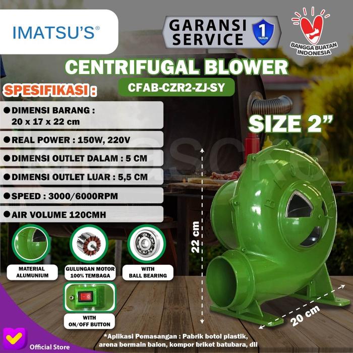 Jual Blower Tiup 2 Inch Elektrik Blower 2" Centrifugal Blower 2 Inch ...