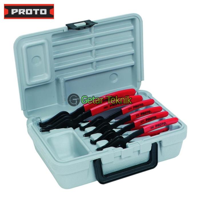 Jual Tang Snap Ring Set 6 pcs Proto J360A Convertible Retaining - Kab ...