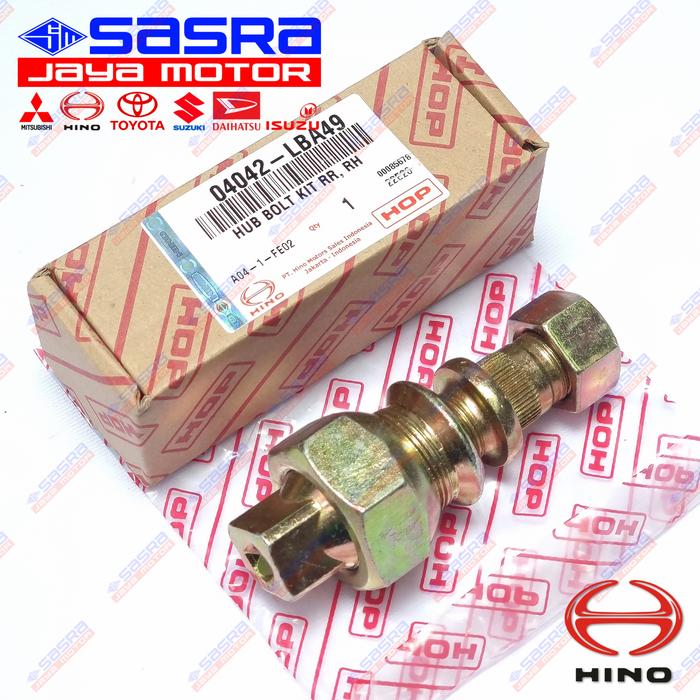 Jual Baut Roda Belakang DUTRO/DYNA 130HD|130HT|125HT HINO GENUINE ORI ...