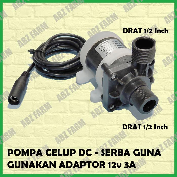 Jual Pompa celup mini submersible pump dc 12 v pompa dorong - Jakarta ...