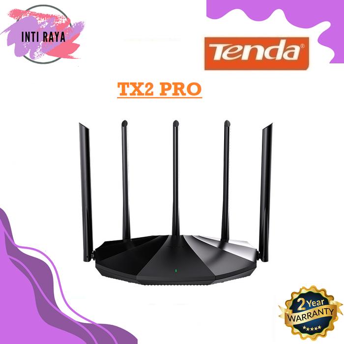 Jual Tenda TX2 Pro Dual-Band Gigabit Wi-Fi 6 Router - Jakarta Pusat ...