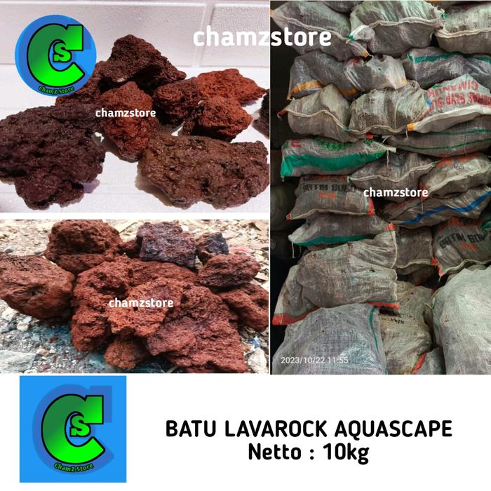 Promo Batu lava rock lavarock karungan / Batu lavarock 1 karung / lava rock - Jakarta Timur ...