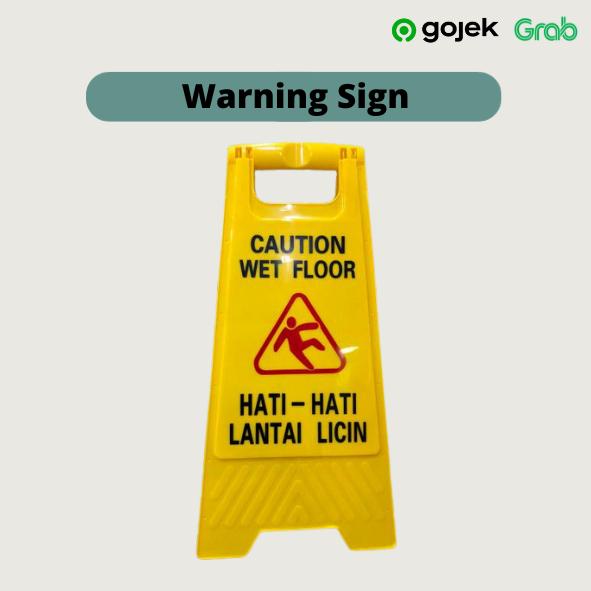 Jual Papan Peringatan Lantai Basah / Warning Sign - Jakarta Timur - SGC ...