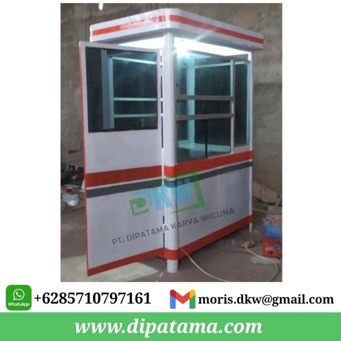 Jual Box Pos Parkir - Loket Bayar Parkir Ekonomis 120x90x200 - Kab. Sidoarjo - DKW - Dipatama ...