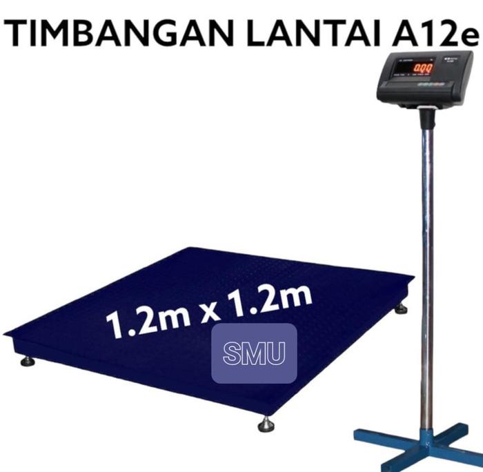 Jual Timbangan Lantai Digital Floor Scale A12E Timbangan Industri - Kota Bekasi - mitra.88 ...