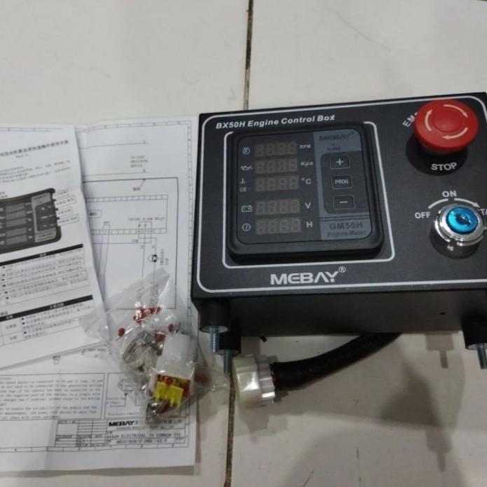 Jual BX50H box panel genset Mebay control engine pompa hydrant GM50H ...