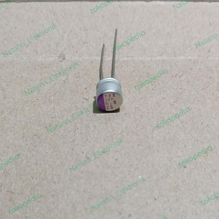 Jual 4004 solid kapasitor capacitor elco elko 6.8uf 6,8uf 6.8 6,8 uf 25volt - Jakarta Barat ...