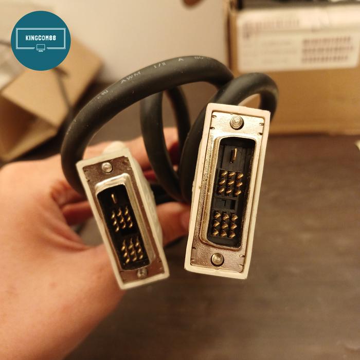 Jual Original Cable Dell Dvi Male ( Dvi-D ) Bawaan Monitor Dell C376C ...