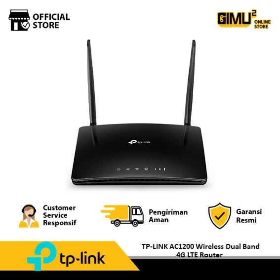 Promo TP-LINK Archer MR400 AC1200 Wireless Dual Band 4G LTE Router ...