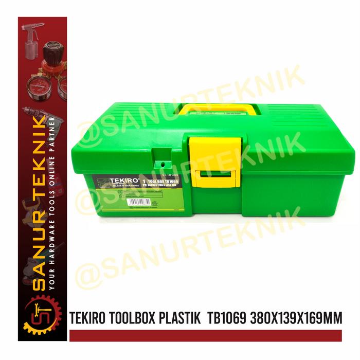 Jual TEKIRO Toolbox Tool Box Kotak Plastik Perkakas Peralatan TB1069 TB901 - Kota Surabaya ...