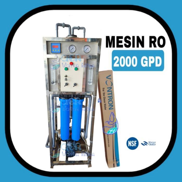Jual Mesin RO 2000 Gpd - Reverse Osmosis 2000 Gpd - Kota Surabaya ...