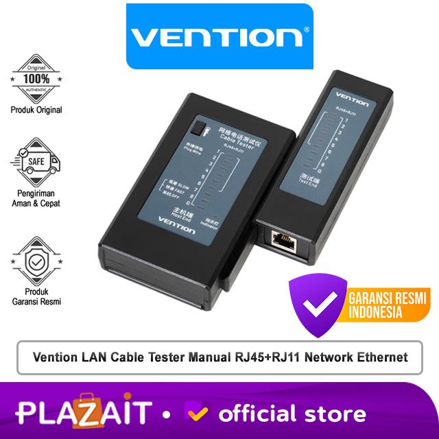 Jual Vention LAN Cable Tester Manual RJ45+RJ11 Network Ethernet (KEFB0 ...
