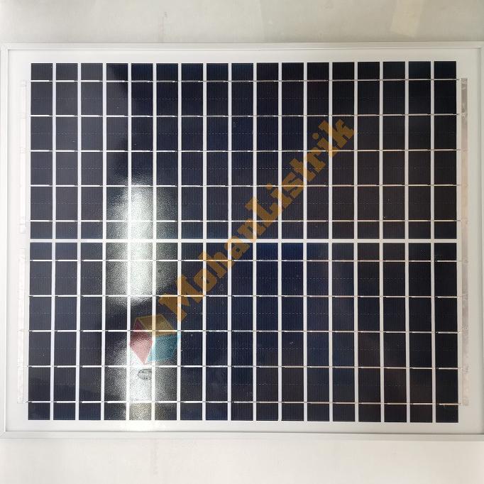 Jual ( Solar Panel Surya Poly 20WP 20 WP 12V Charger Aki Baterai Solar ...