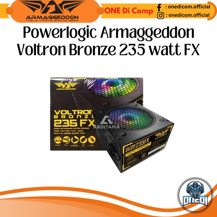 Jual Powerlogic Armaggeddon Voltron Bronze 235 watt FX - Kota Medan - One Di com | Tokopedia