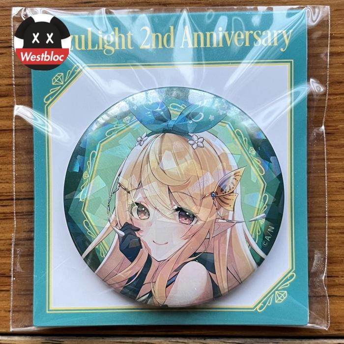 Jual Pomu Rainpuff Nijisanji EN Lazulight 2nd Anniv. Hologram Badge ...