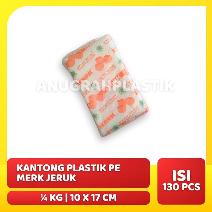 Jual Kantong plastik PE Jeruk uk. 10 x 17 / 12 x 24 / 15 x 27 PER PACK ...