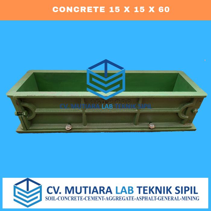 Jual CONCRETE BEAM MOLD 15 X 15 X 60 / CETAK BETON / ALAT LAB TEKNIK ...
