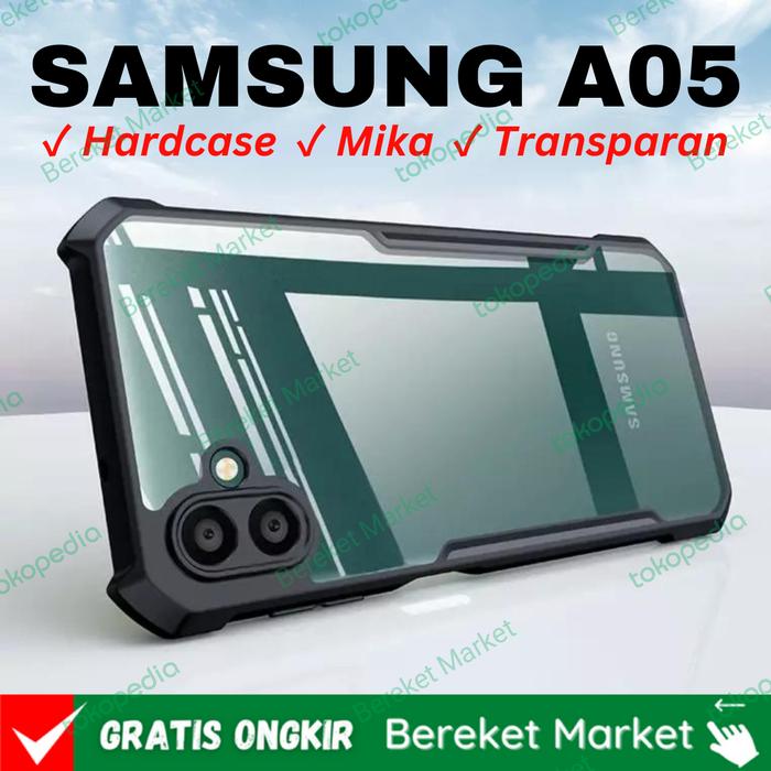 Jual CASING SAMSUNG A05 TRANSPARAN HARDCASE A05 4G 5G PREMIUM ANTI JAMURAN - Kab. Sukabumi ...