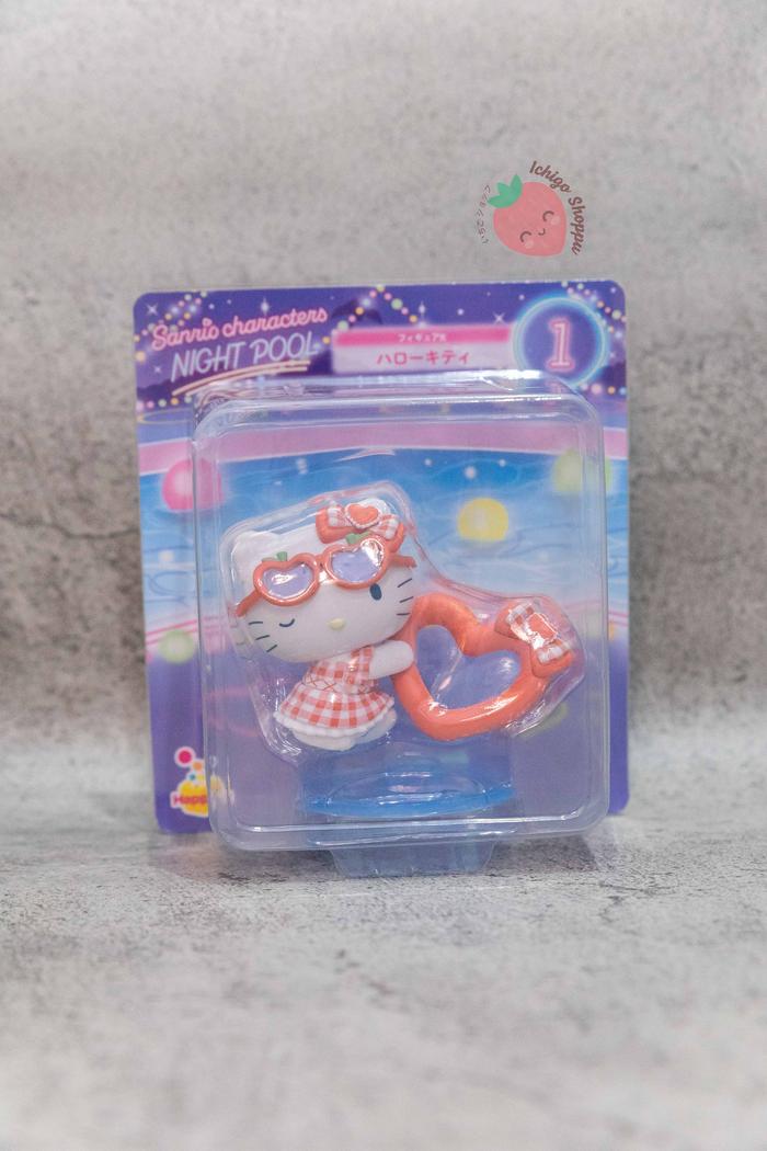 Jual Happy Kuji Sanrio Characters Night Pool Hello Kitty Figure ...