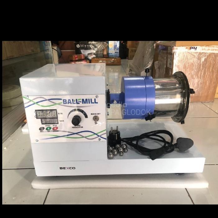 Jual Laboratory Ball Mill Digital 2kg lab heavy duty with SS balls ...