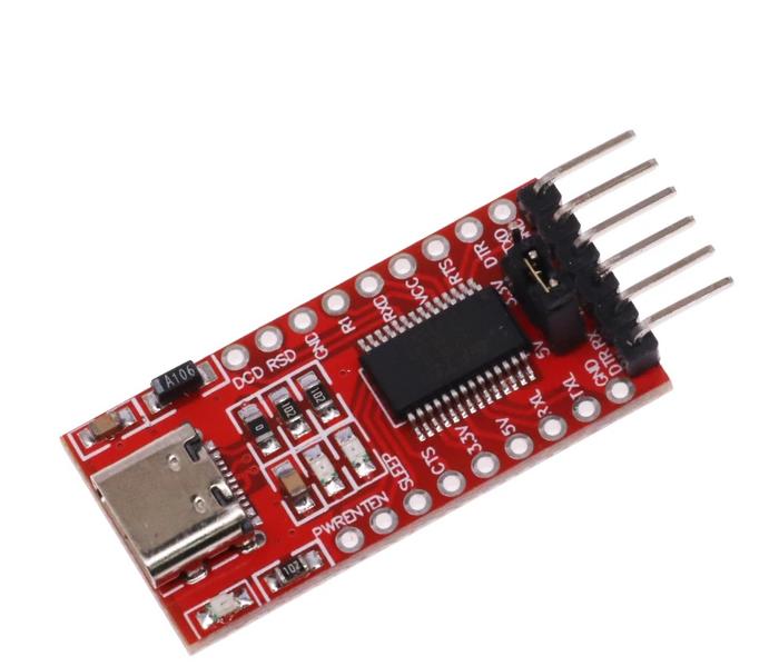 Jual FTDI FT232RL USB TO SERIAL MODULE USB TO TTL Downloader - Type C ...