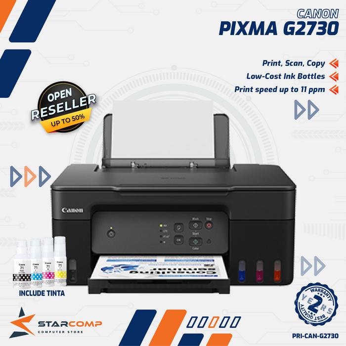 Promo Printer Canon Pixma G2730 Print Scan Copy All-in-One G 2730 Cicil ...