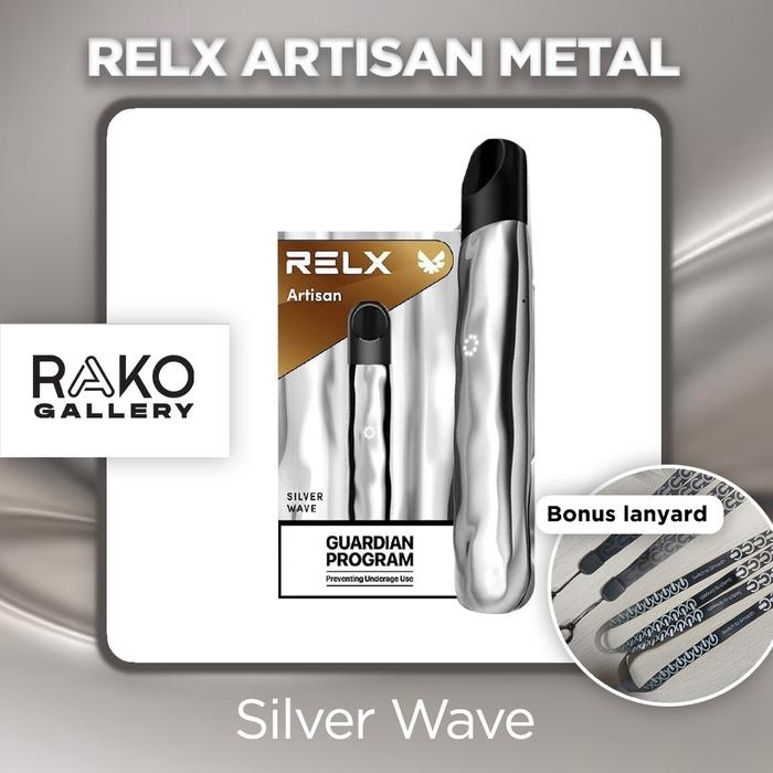 Jual Relx Artisan Metal Device Silver Wave - Jakarta Selatan - RELX ...